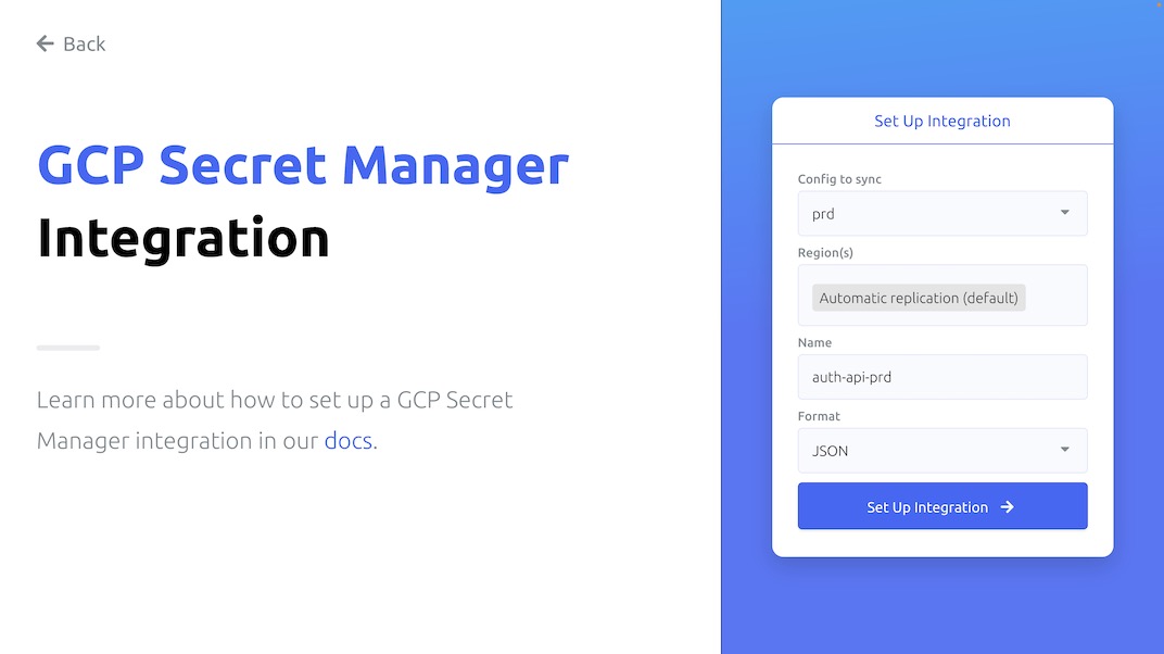 GCP Secret Manager Integrations | Doppler SecretOps